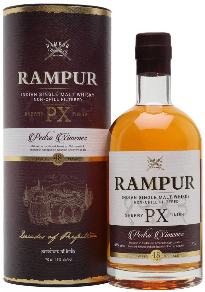 RAMPUR IND SINGLE MALT WHISKY PX 70CL – Cellar 18 | Fine Wine & Food