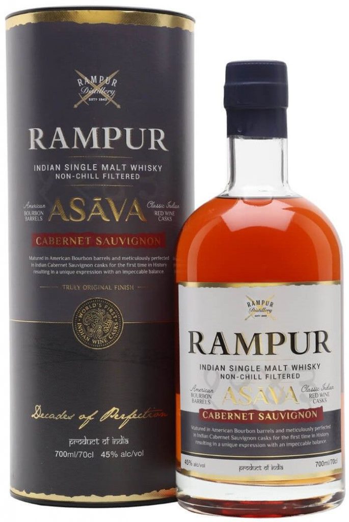 RAMPUR IND SINGLE MALT WHISKY ASAVA 70CL – Cellar 18 | Fine Wine & Food